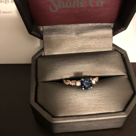 shane co | Jewelry | Custom Shane Co Sapphire Ring | Poshmark